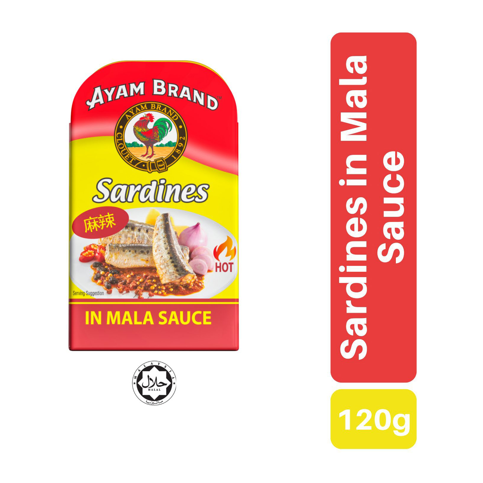 Ayam Brand Sardines In Mala Sauce | Lazada Singapore