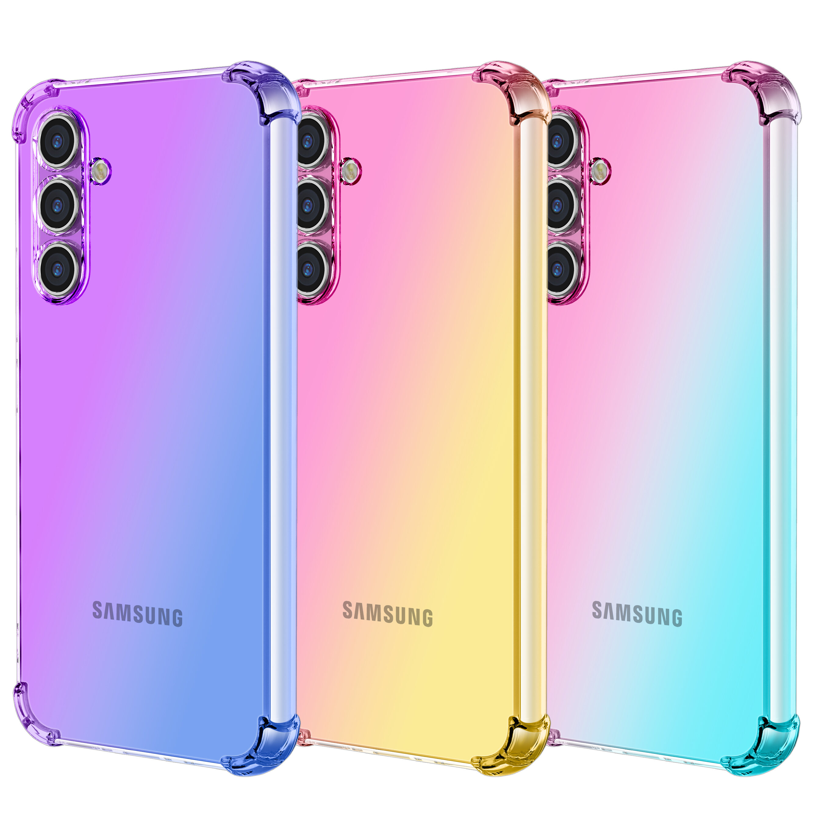 lthmy for Samsung Galaxy A35 5G Gradient Color Case Cover Soft TPU ...