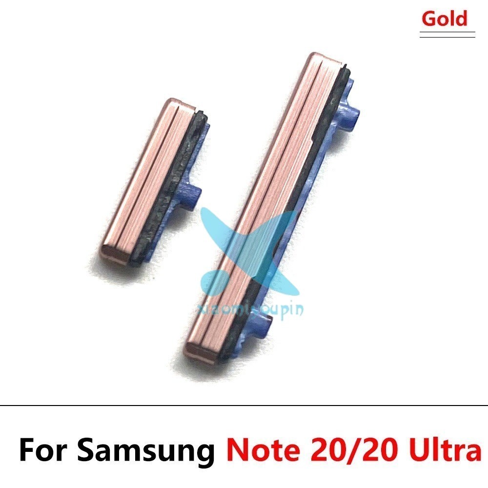 New Power Button + Volume Side Button Key For Samsung Note 20 Note 20 ...