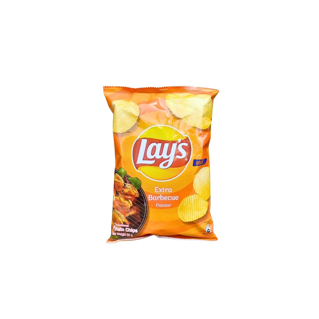 Lay's Potato Chips Rock Extra BBQ 50G | Lazada