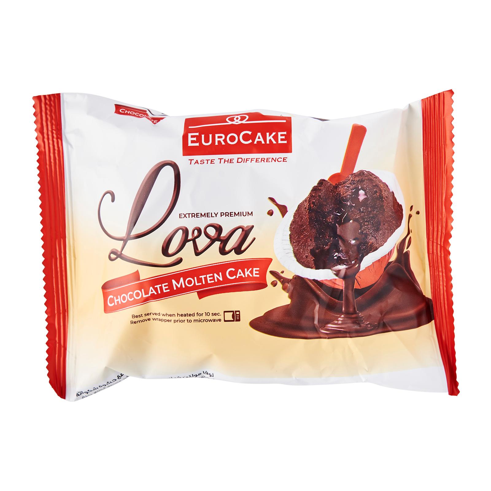 Eurocake Lova Molten Chocolate Cake 55G | Lazada Singapore