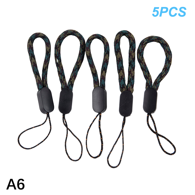 5Pcs Hand Wrist Lanyard String Short Grip Lanyard Mobile Phone Strap ...