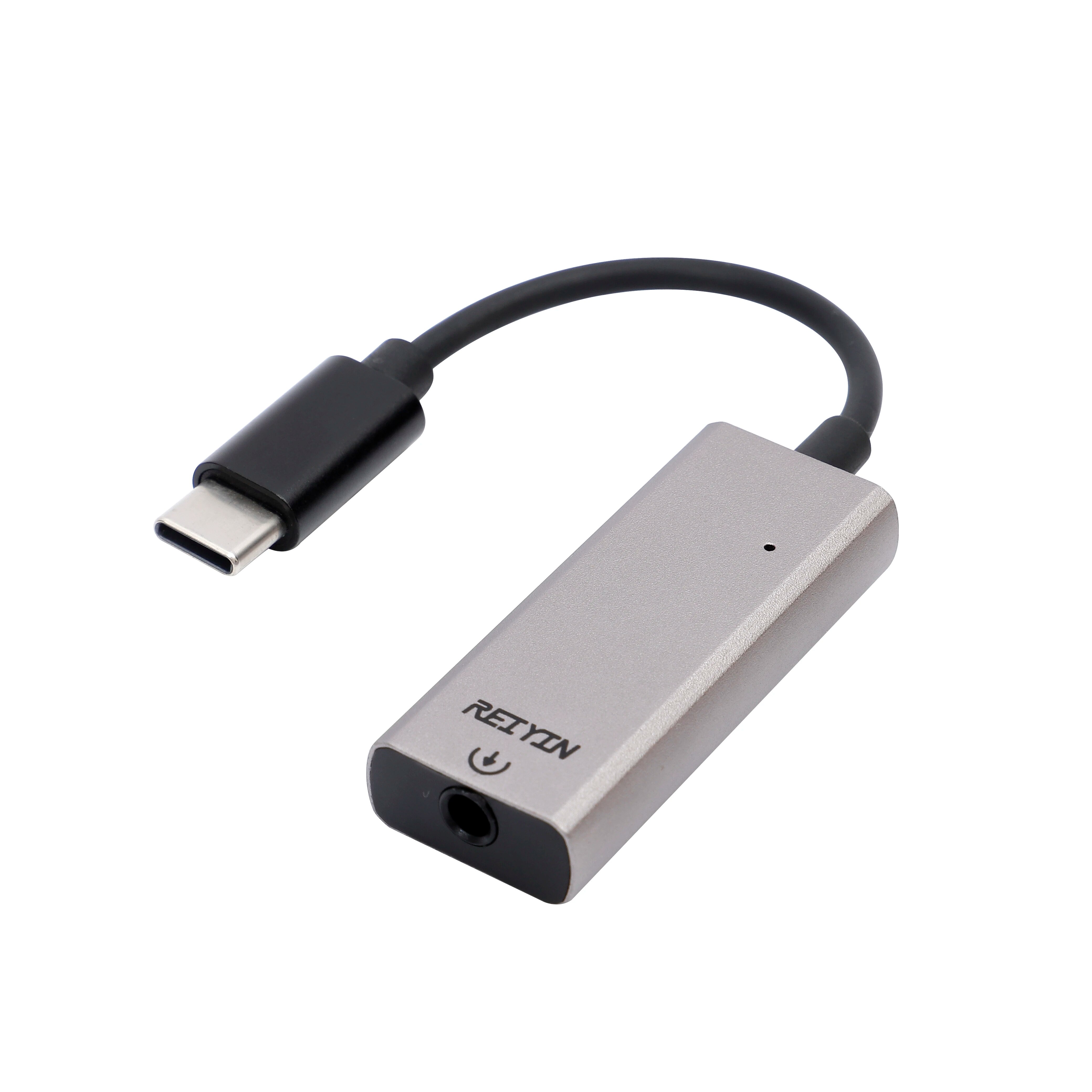 Reiyin MCA3 USB ประเภท C ถึง3.5Mm 384Khz หูฟัง32Bit DAC ขยายเครื่อง ...