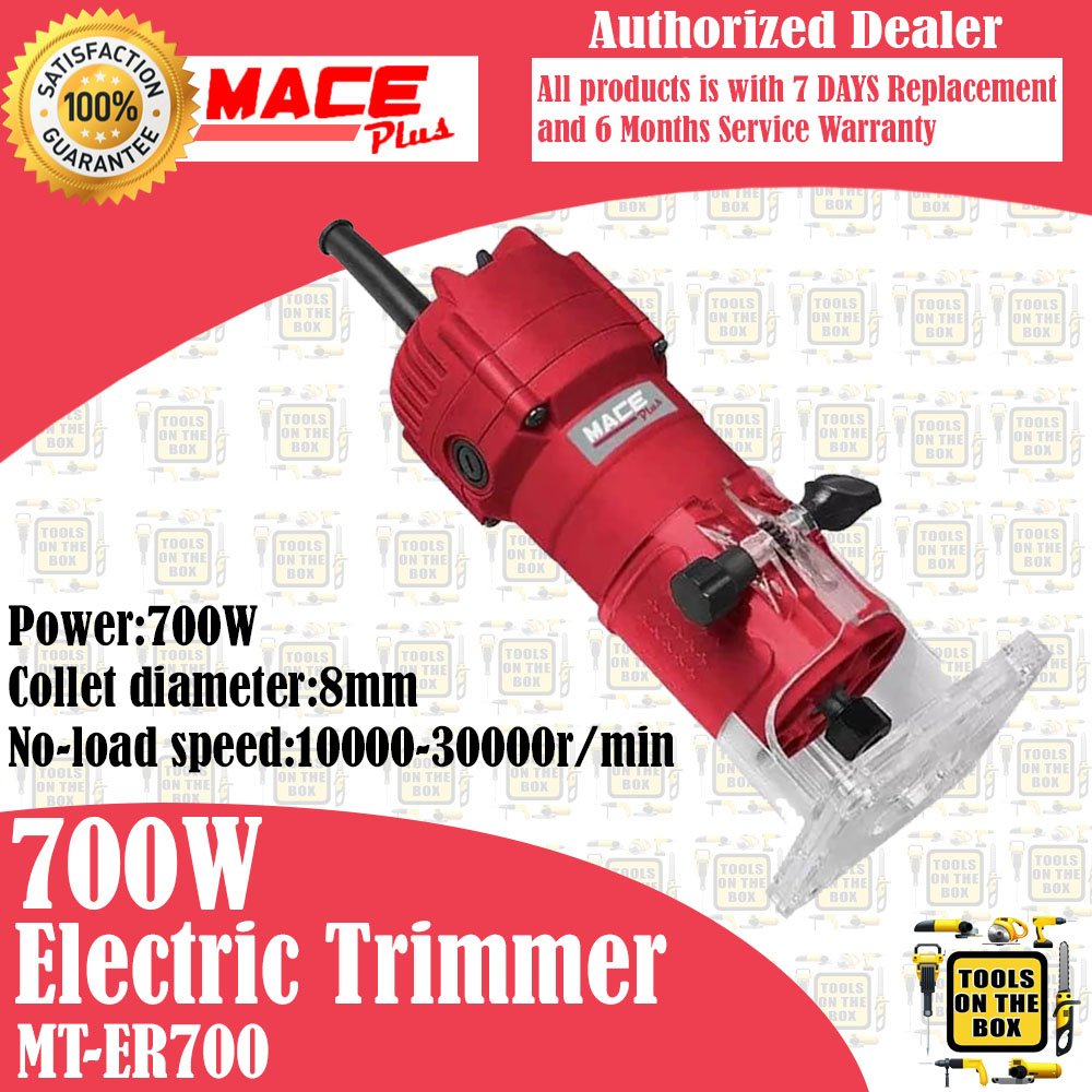Mace Plus Electric Router / Trimmer 700W MT-ER700 •100% ORIGINAL MACE ...