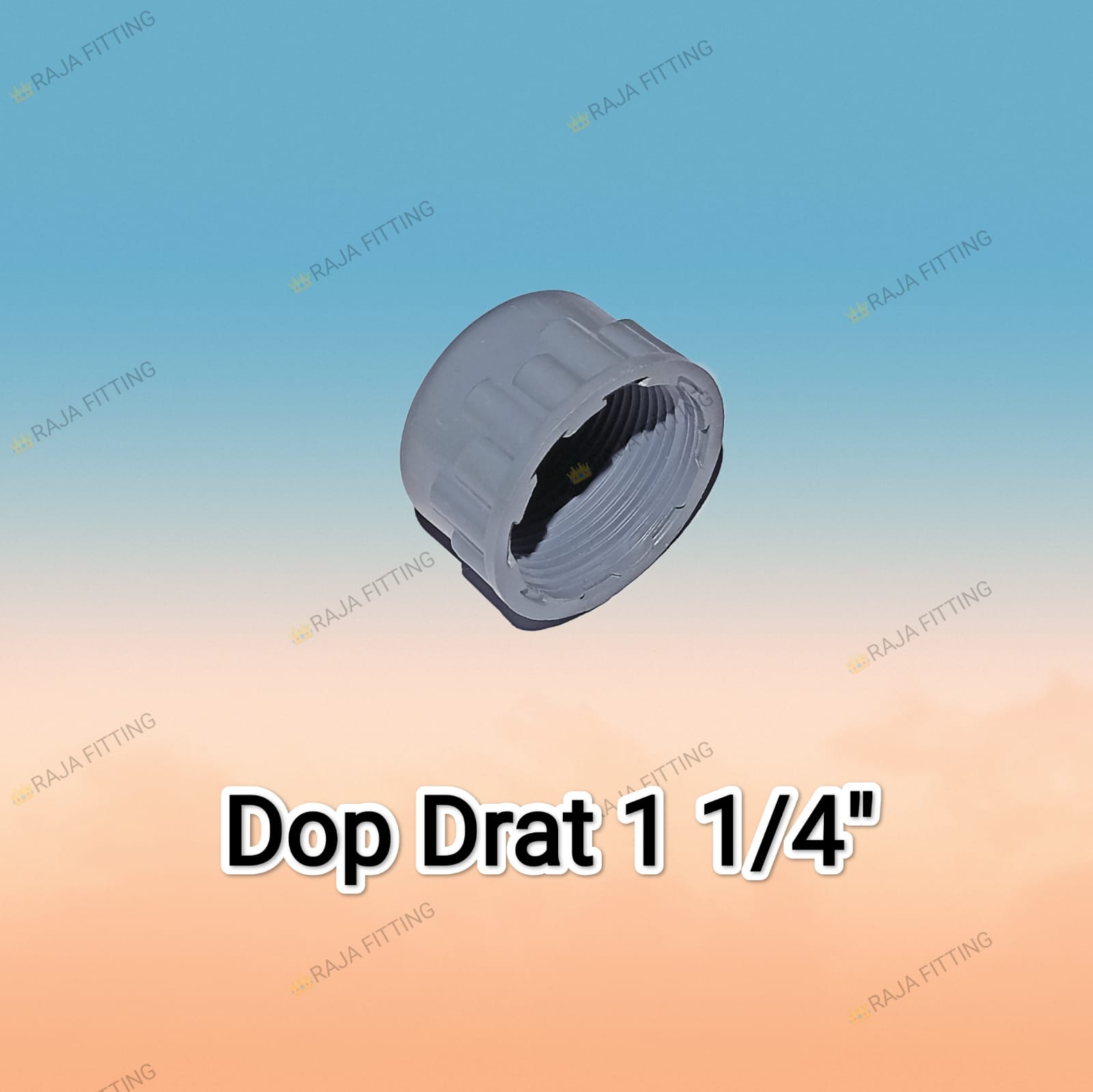 Dop Drat Dalam 1-1/4", Raja Fitting, DOP 1,25 inch Drat Dalam | Lazada ...
