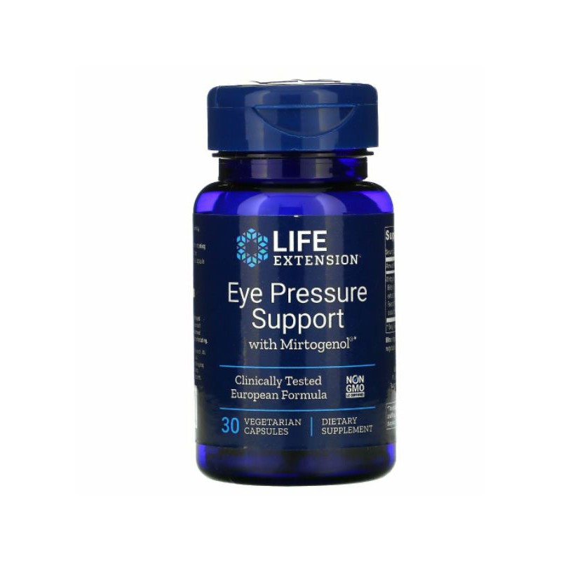 Life Extension, Eye Pressure Support with Mirtogenol, 30 Vegetarian ...