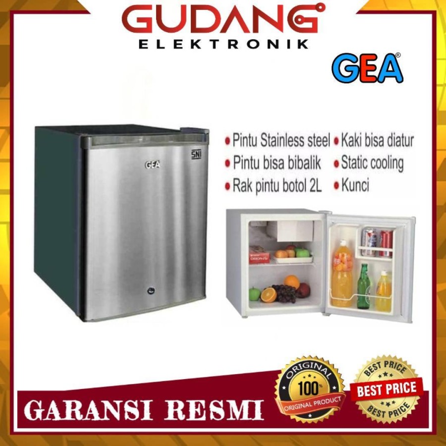 LEMARI ES PORTABLE GEA RS-06DR MINI BAR GEA RS 06 DR | Lazada Indonesia