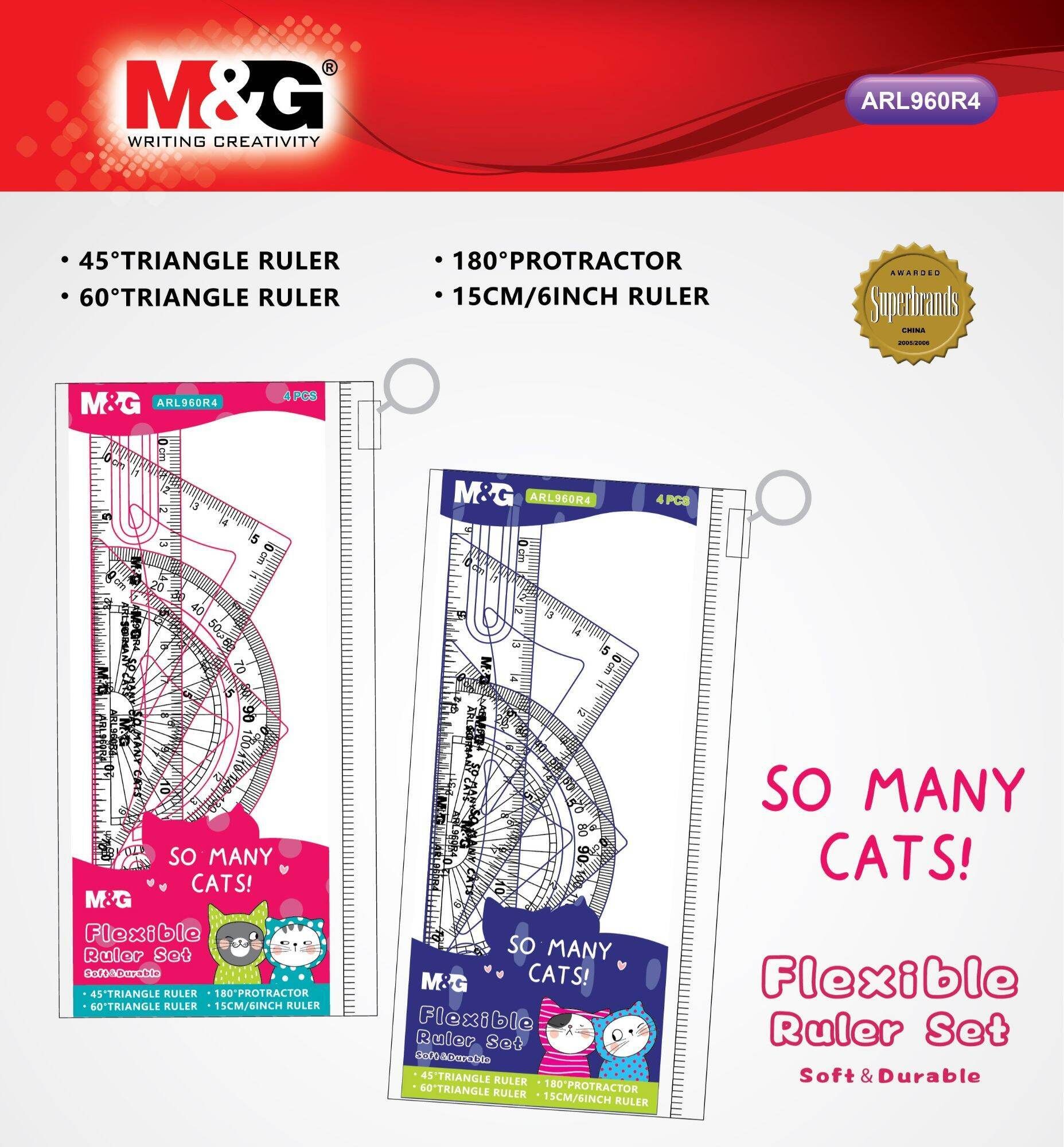 M&G ARL960R4 Flexible Ruler Set | Lazada