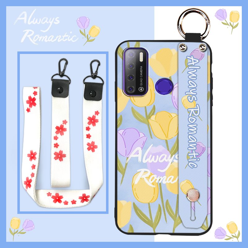 Oil Painting Back Cover Phone Case For Tecno LC7/LC8/Pouvoir4/4Pro ...