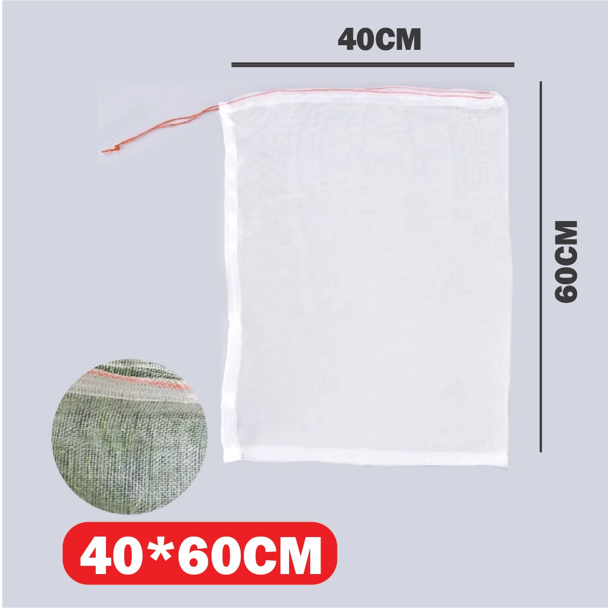 Fruit Vegetable Net Bag Jaring pokok Nylon Net for Pest Control Garden ...