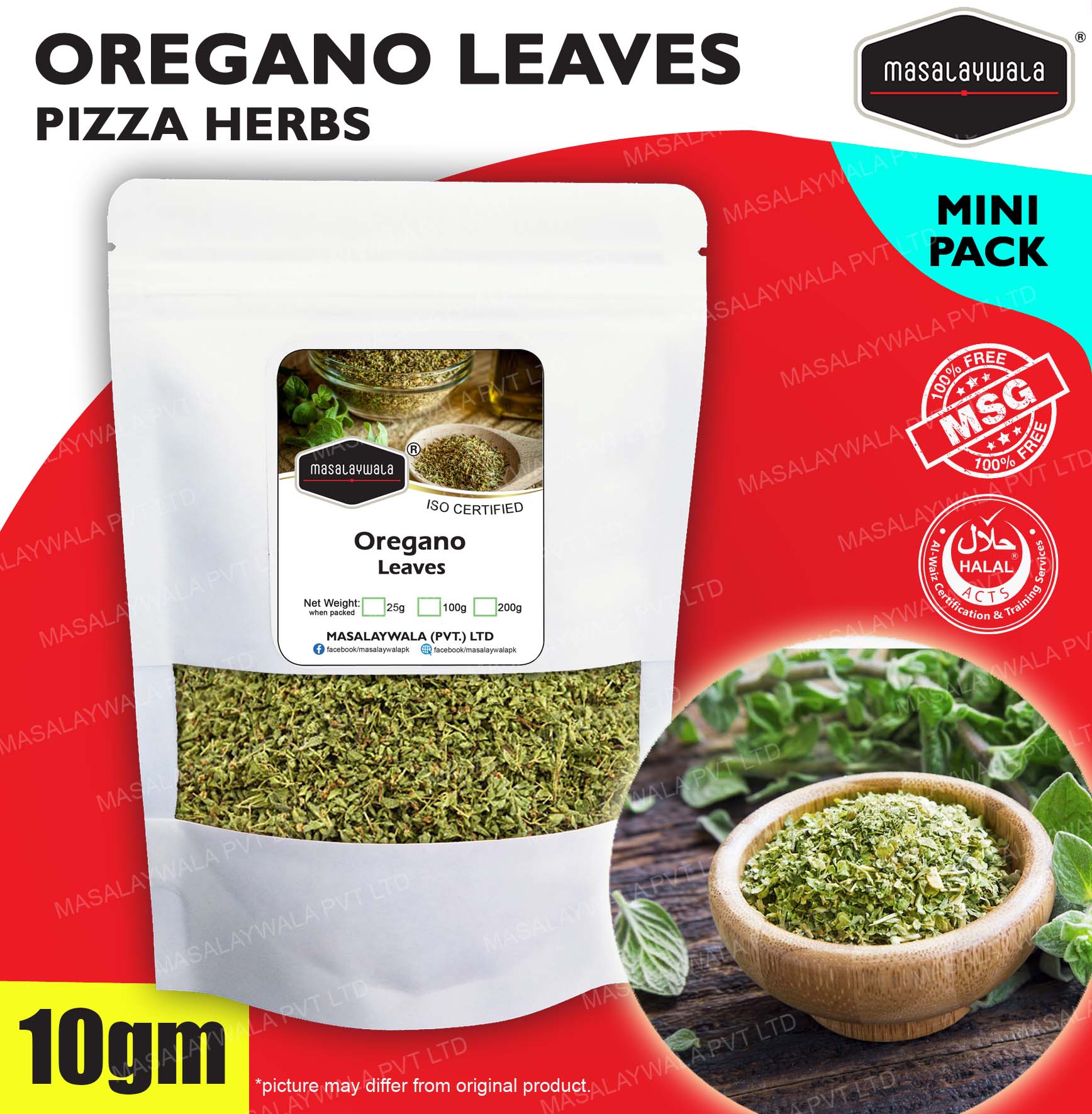 Masalaywala - OREGANO Leaves 10gm / Leaf / Organic / Imported / Turkish ...