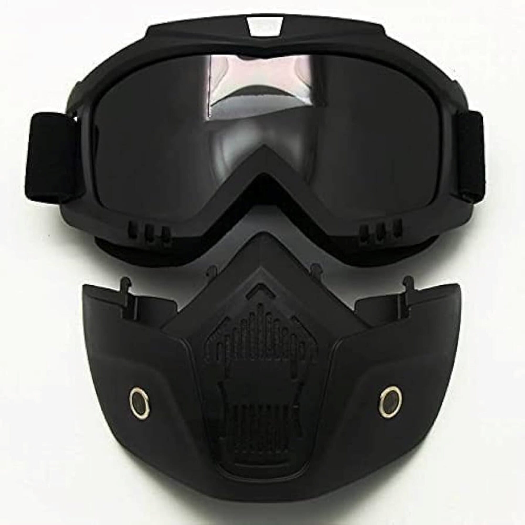 Beon Full Face Mask with detachable goggles and mouth filter. It goes ...