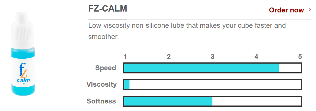 The Cubicle Lube - FZ Calm For Rubik's Cube | Daraz.com.np
