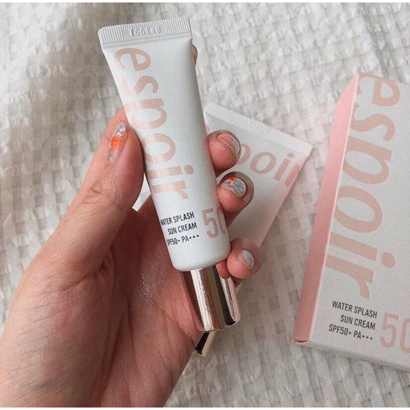 Espoir Water Splash Sun Cream Fresh SPF 50+PA++++ (สูตรขายดี) สีชมพู 20 ...