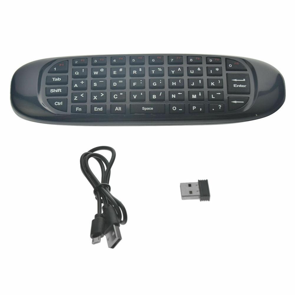 Kidlove C120 Fly Air Mouse Remote Wireless Keyboard 2.4GHz Connection ...
