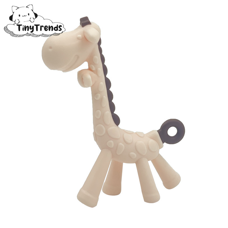 TinyTrends Giraffe baby silicone teething products for mother and baby ...