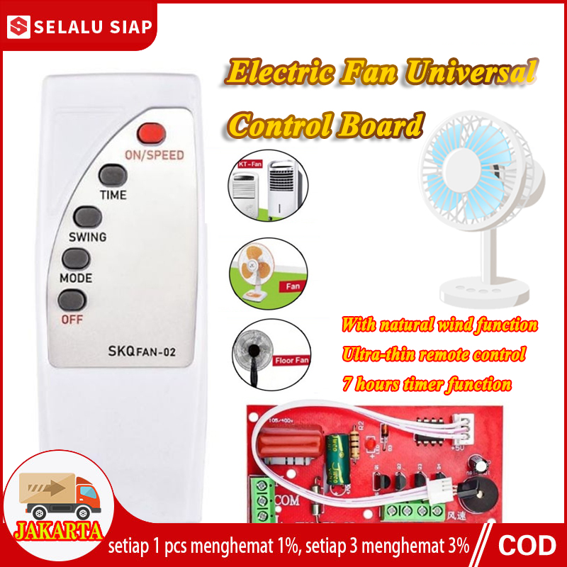 Kit Modul Remot Kipas Angin Universal Kit Remot Modul Kipas Angin Multi ...