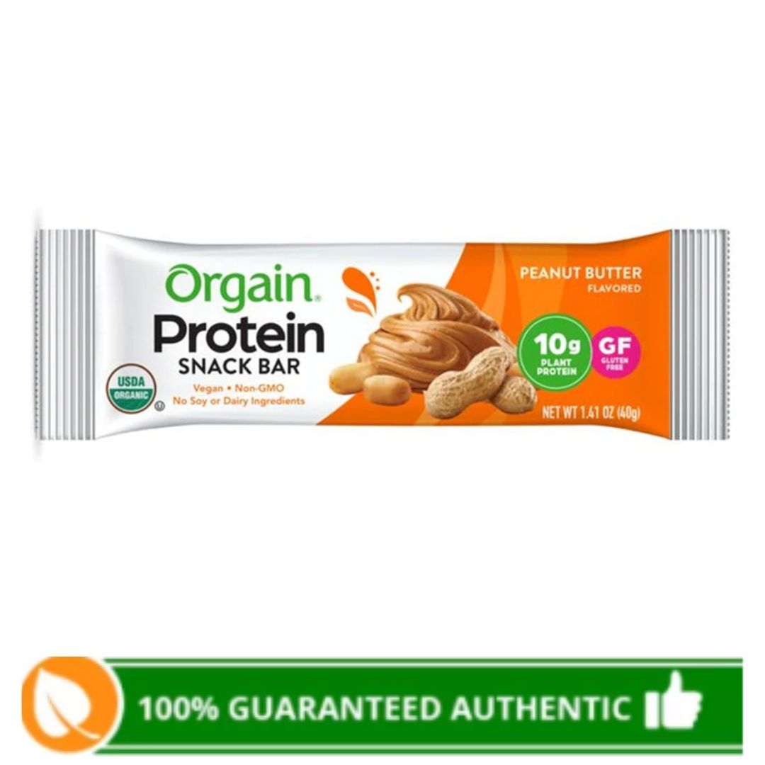 Orgain Protein Snack Bar Peanut Butter 40g | Lazada PH