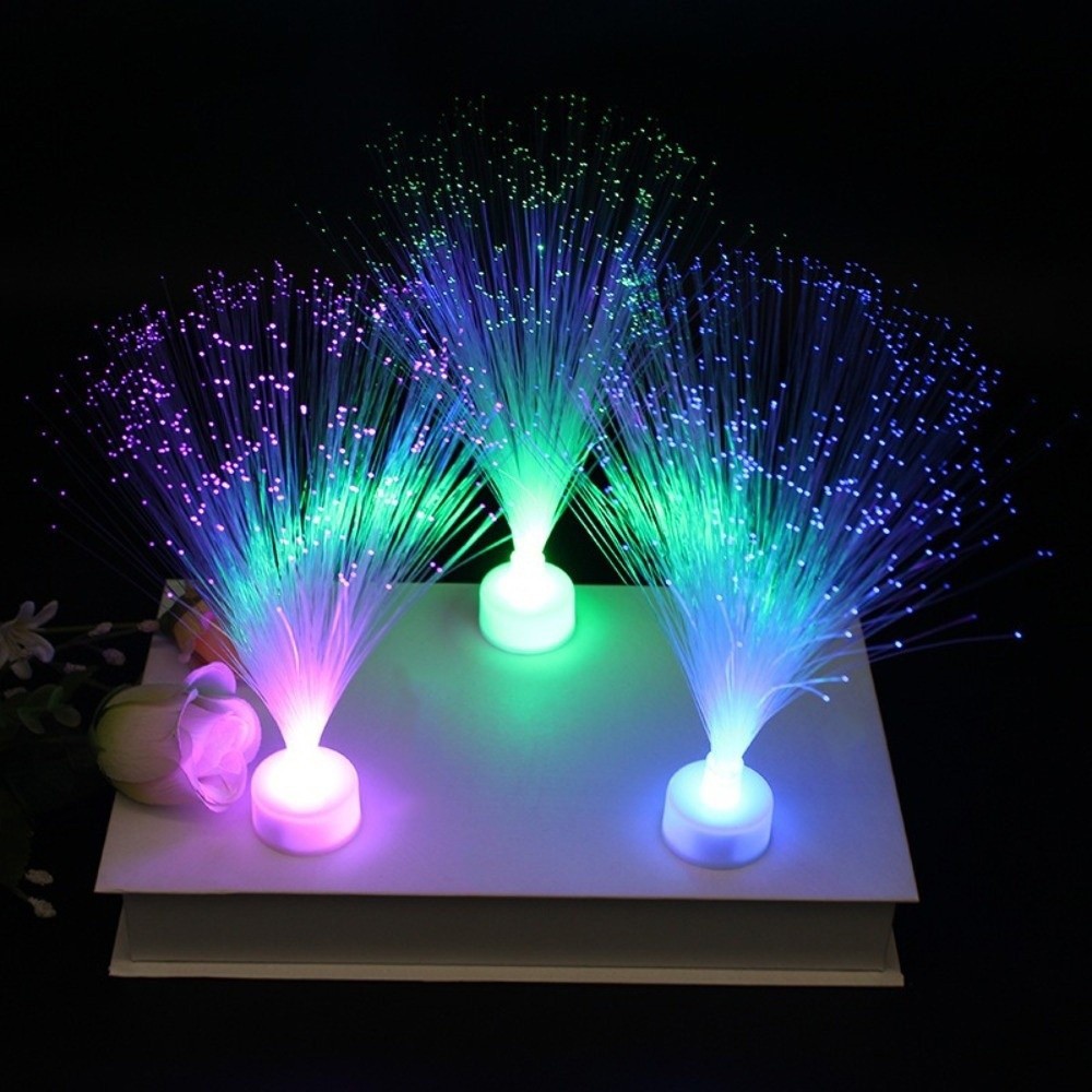 Novelty Multicolor LED Fiber Optic Light Starry Sky Color-Changing ...