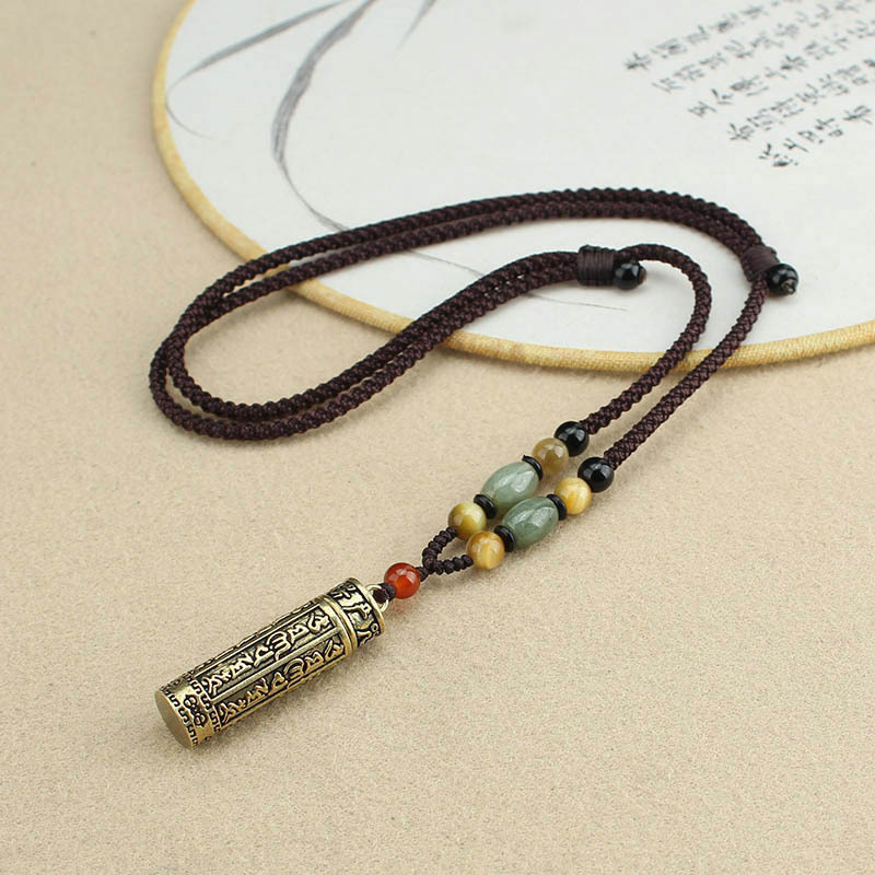 【MarketSphere】Openable Brass Gawu Box Pendant Necklace Peace Pendant ...