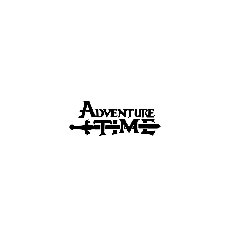 【Exclusive Offer】YJZT 17.8CM*6.9CM ADVENTURE TIME Vinyl Interesting Car ...