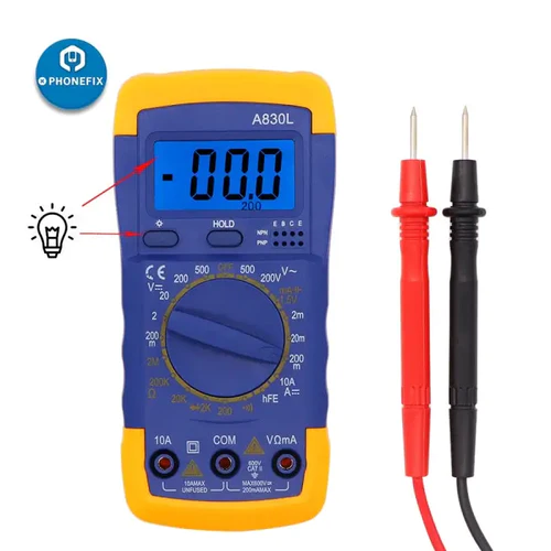 Handheld Multimeter For Mobile Phone Repair Testing Digital Multimeter ...