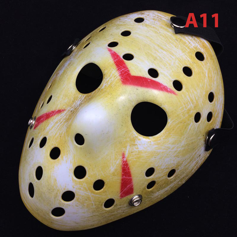 Jason Voorhees Friday the 13th Horror Movie Hockey Mask Scary Halloween ...