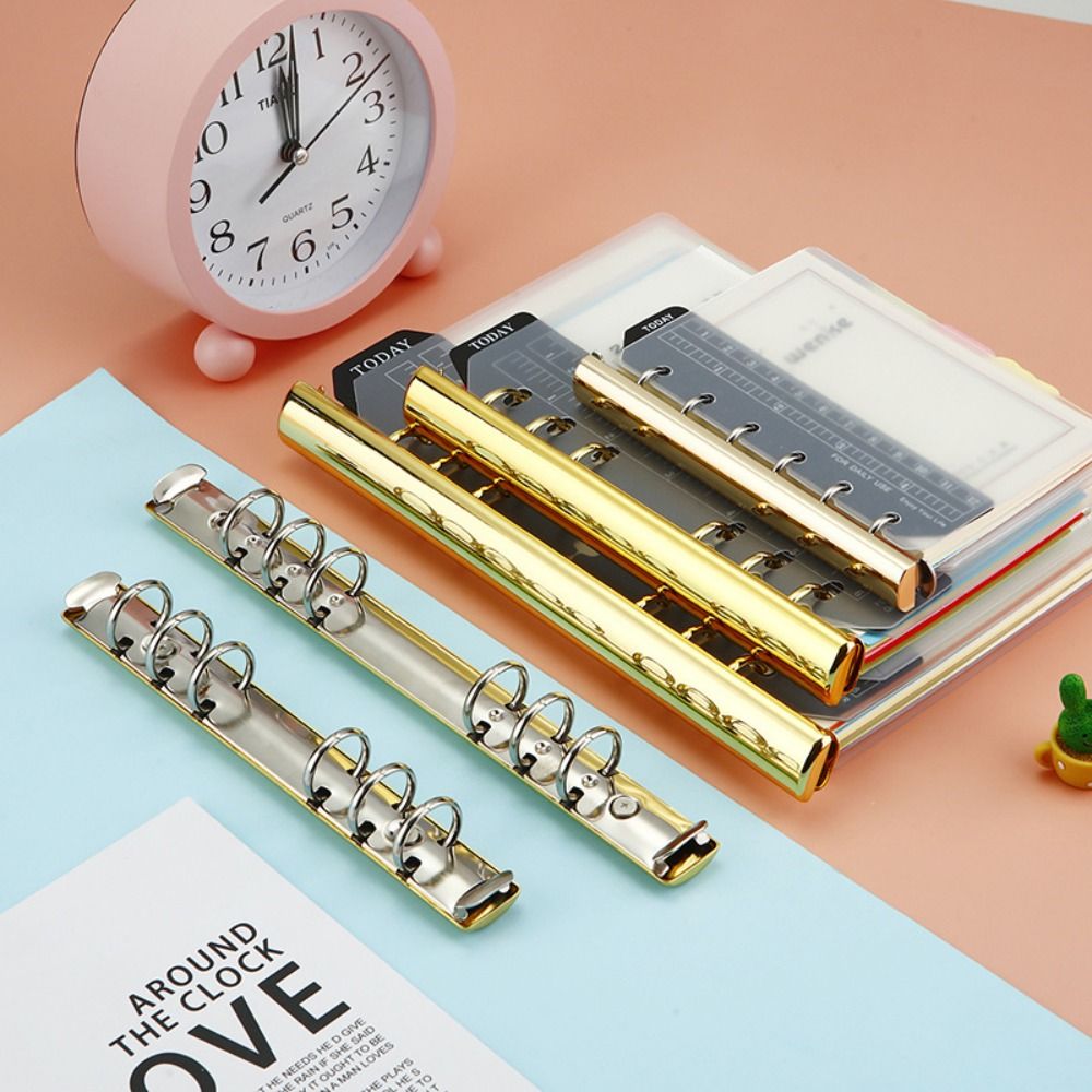 Metal Black Paper Fasteners Student Stationery Detachable Paper Binding ...