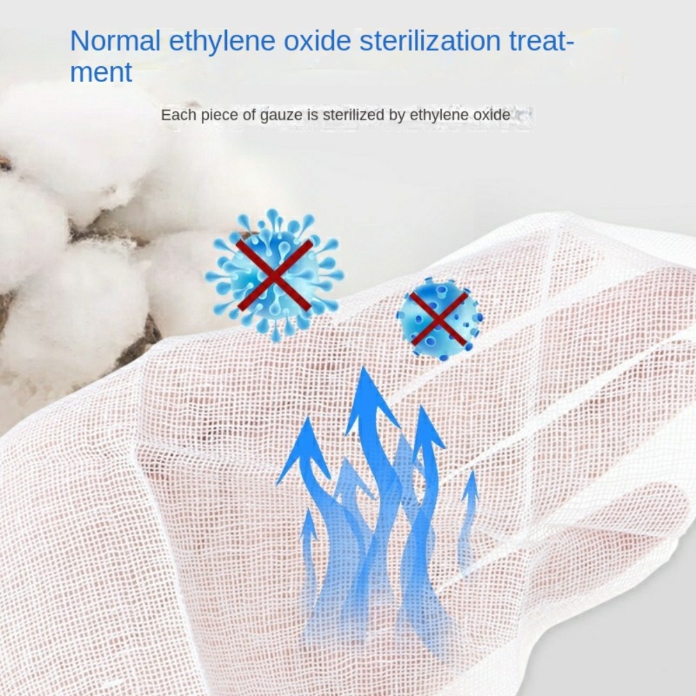 【GlowBound】1Pack Surgical Gauze Block 8 Layers Sterile Wound Dressing ...