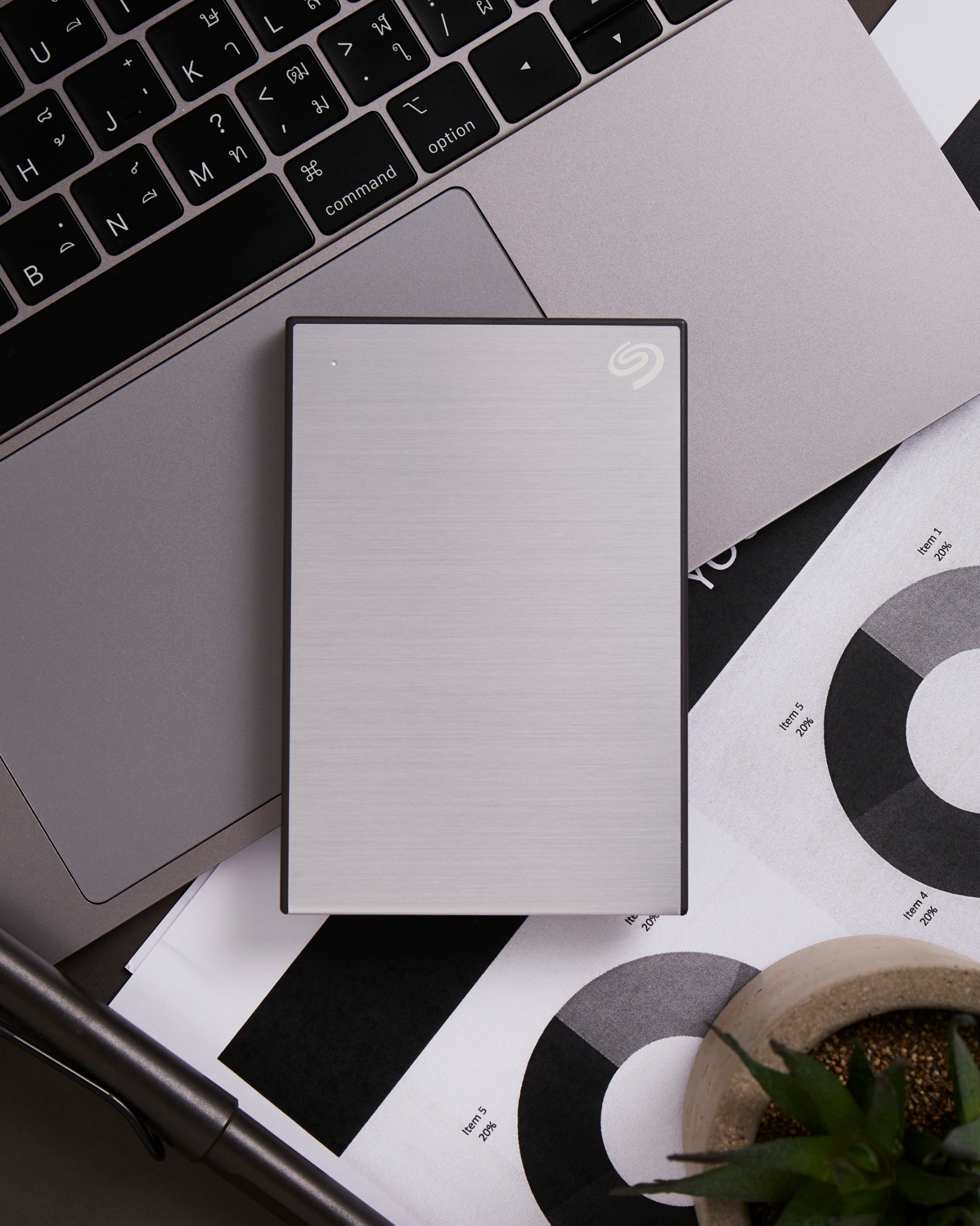 SEAGATE EXTERNAL HDD One Touch HDD with Password 5TB 2.5 (ฮาร์ดดิสก์ ...