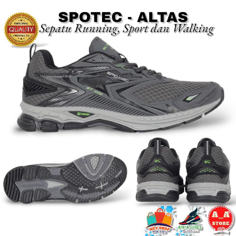 Spotec Atlas Sepatu Olahraga Lari Gym Aerobik | Lazada Indonesia