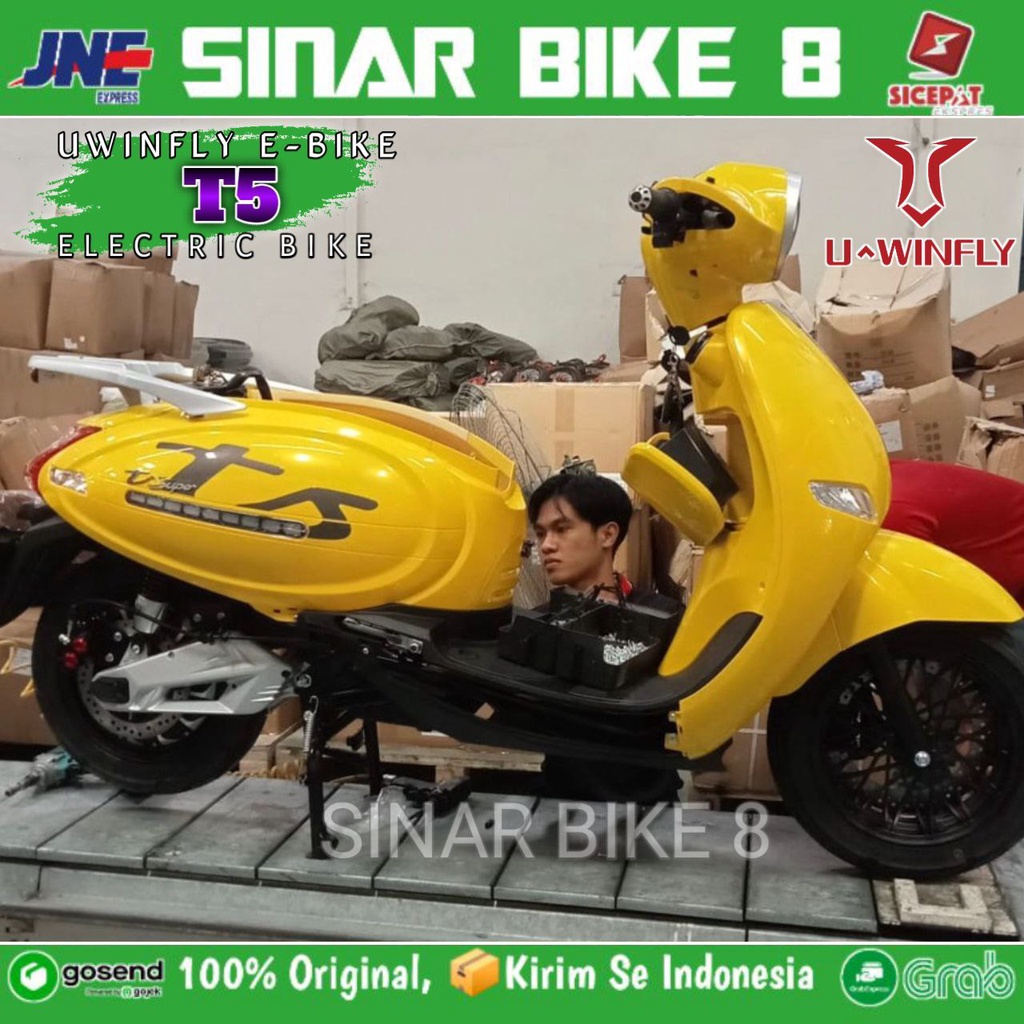PROMO PROMO SPESIAL Sepeda Motor Listrik Uwinfly T5 2000 Watt dan ...