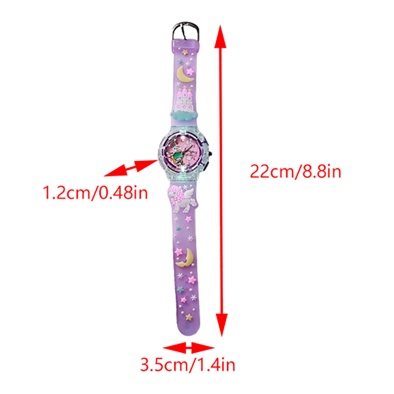 Sanrio Watch Kawaii Melody Cinnamoroll Children LED Luminous Watch ...