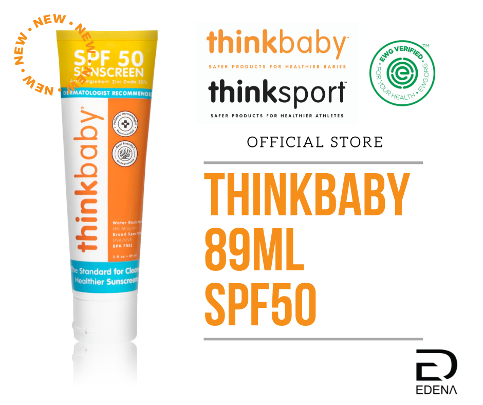 Thinkbaby Safe Sunscreen SPF50 mineral sunscreen for ADULT/BABY ...
