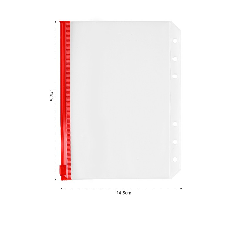 ZIPLOCK SLEEVE WARNA WARNI BINDER A6 ZIPLOCK KANTONG ZIPPER BINDER A5 ...