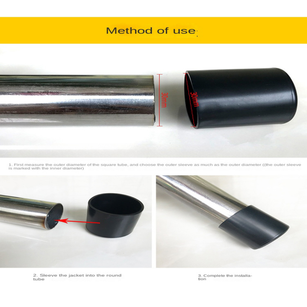 Rubber Chair Leg Pad 10/12/14/16/20/25mm Furniture Leg Table End Plug ...