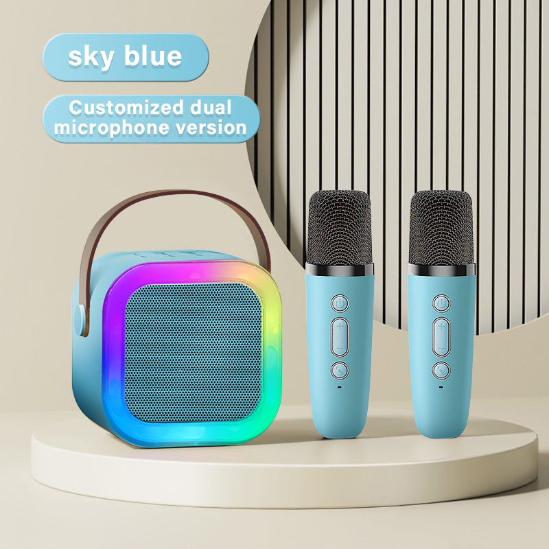 [ SG Ready Stock]Portable Karaoke Wireless Bluetooth Mic Set Mini Dual ...