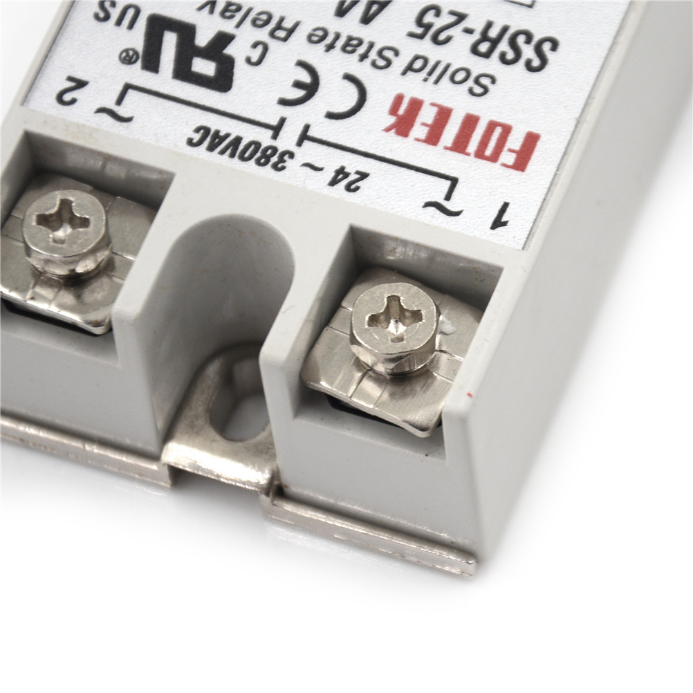 24V-380V 25A SSR-25AA Solid State Relay Module 80-250VAC AC-AC | Daraz.com.bd