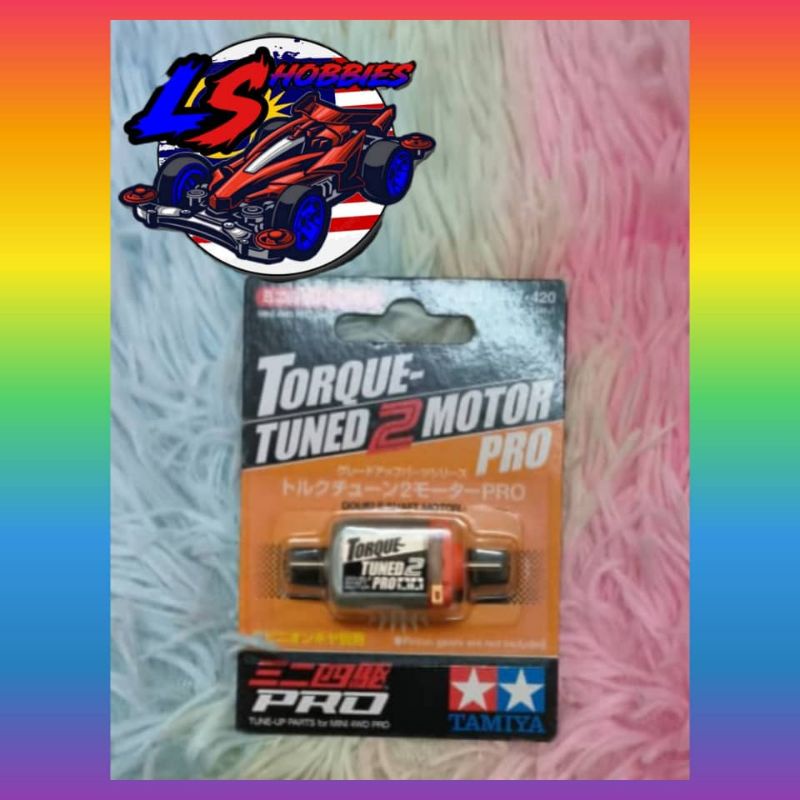 Tamiya mini 4wd mini Torque Tuned 2 motor Pro(Double Shaft)15487 | Lazada