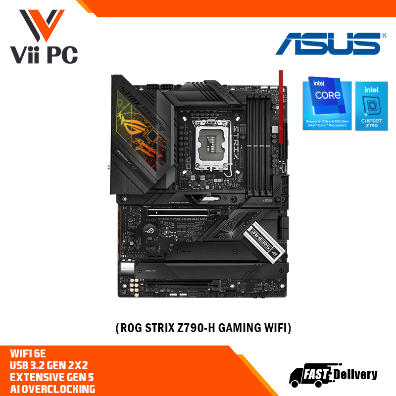 ASUS ROG STRIX Z790-H GAMING WIFI Z790 Z790H Intel Z790 Chipset Socket ...