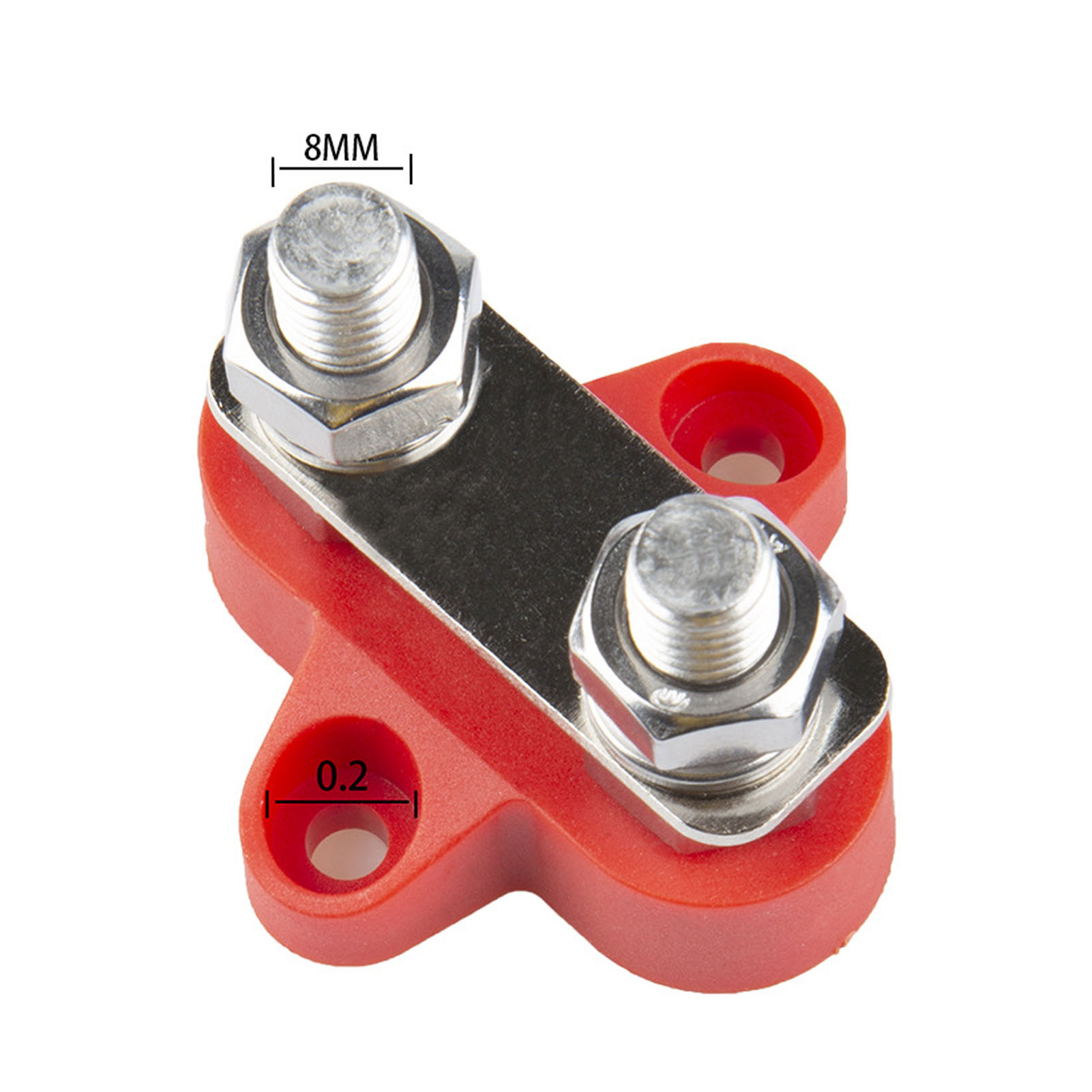 Battery Terminal Block DC 12V 24V Batteroes Post Wide Application for ...