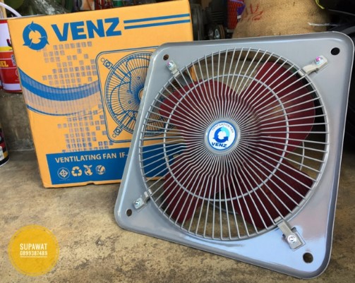 VENZ พัดลม VENZ รุ่น IF-12 ตะแกรงหน้า 2สาย พัดลมระบายอากาศเท่านั้นค่ะ ...