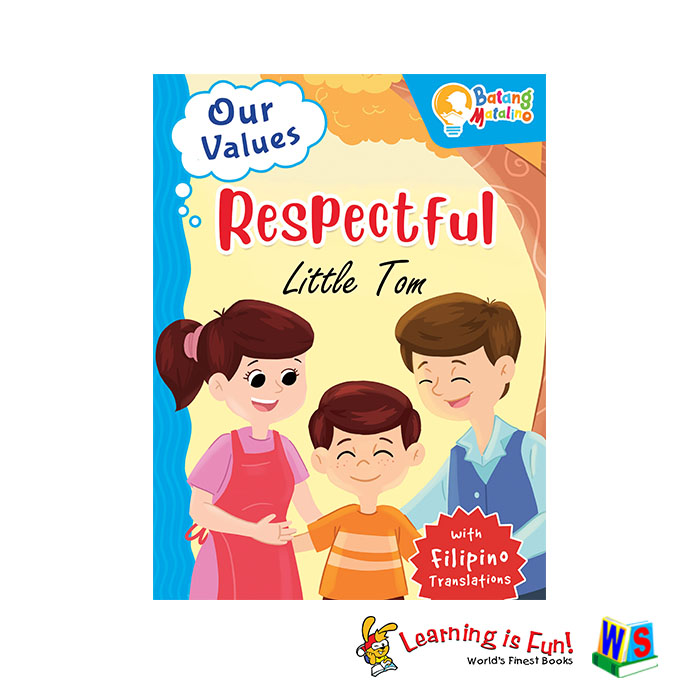 WS BATANG MATALINO OUR VALUES-RESPECTFUL (LITTLE TOM) | Lazada PH