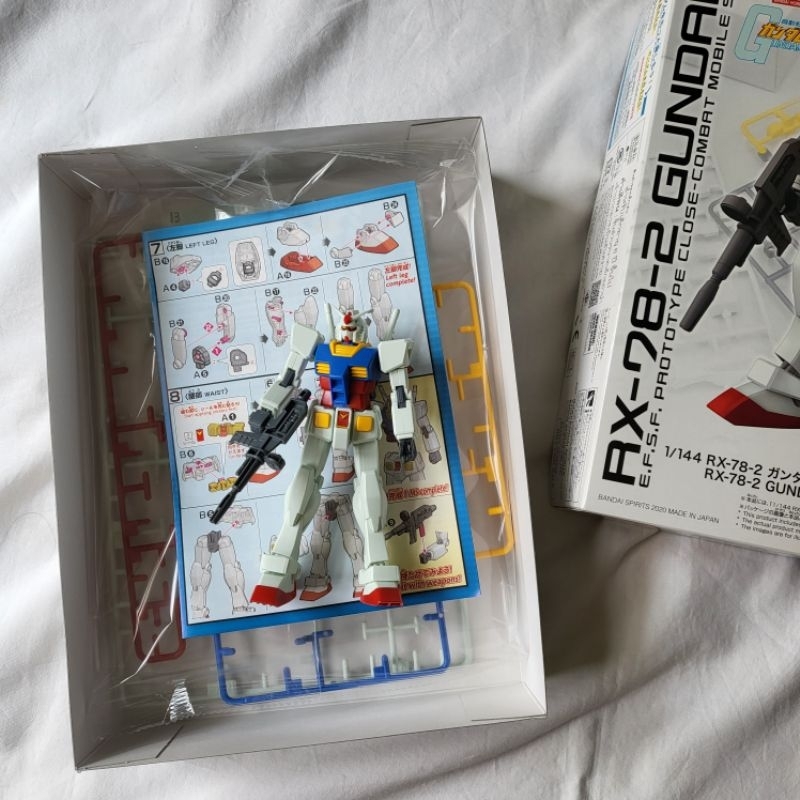 Bandai Gunpla RX-78-2 Gundam Workshop Kit version 1/144 กันดั้ม ต่อแล้ว ...