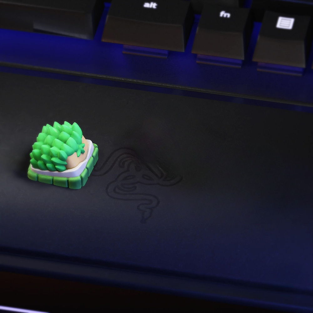 Japanese Pirate Anime Key Cap Original Artisan Keycap Customization 3D ...