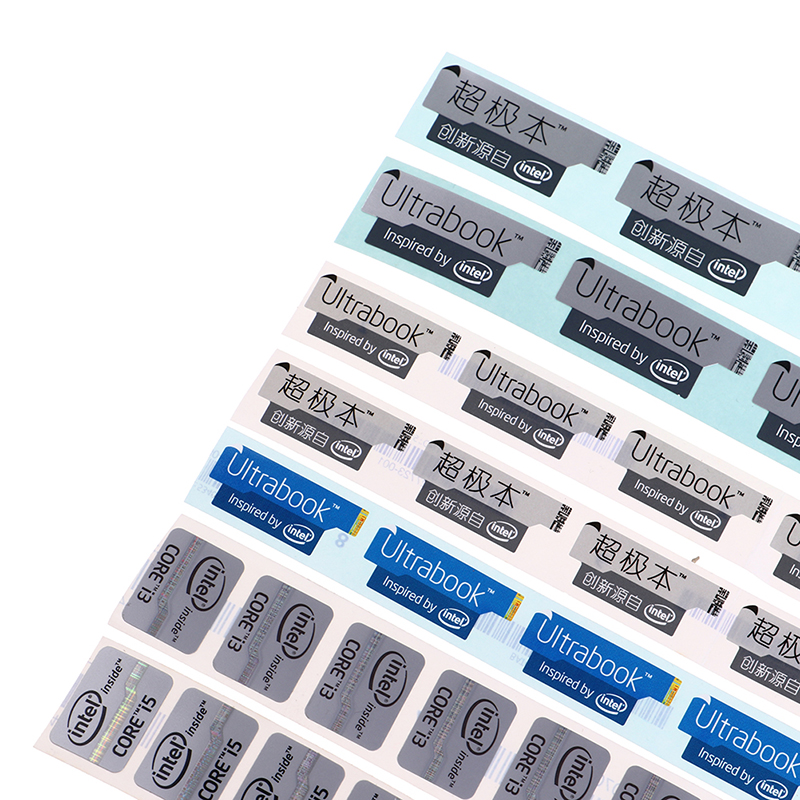 【Hot demand】 5pcs Performance Label Sticker Logo Intel Core Four- Core ...