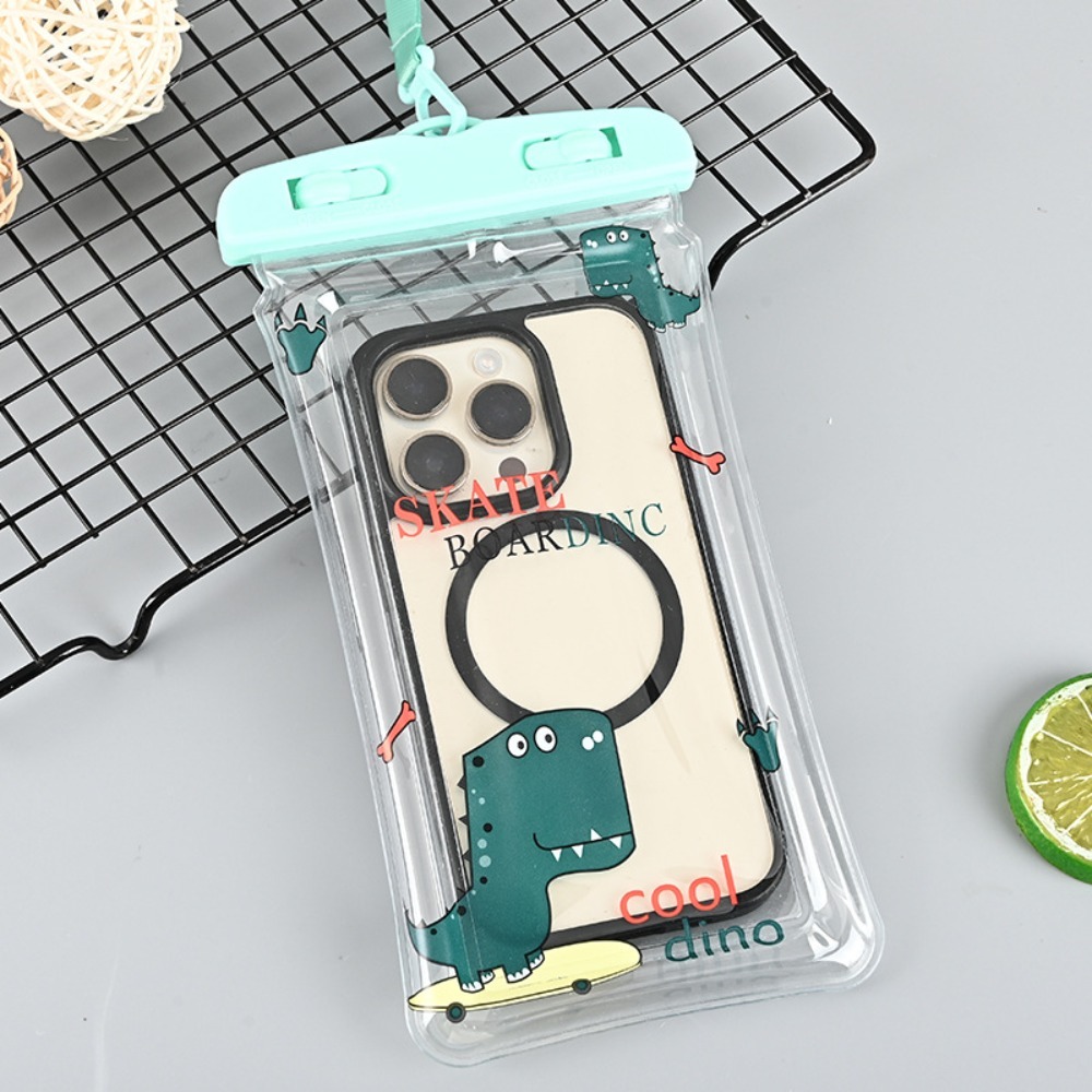 Water Blocking Bag Transparent Phone Waterproof Bag Kuromi Doraemo ...