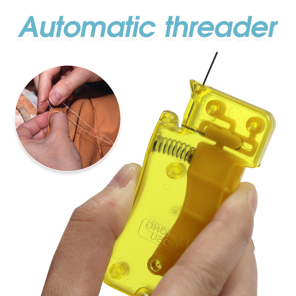 Automatic Needle Threader DIY Tool Home Hand Sewing Machine Device ...