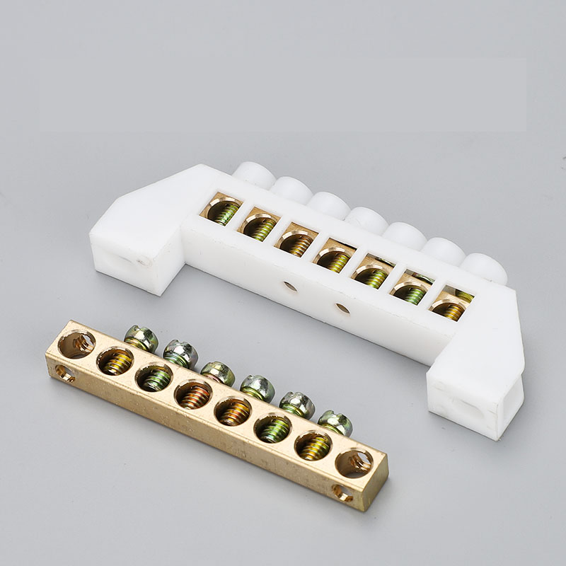 Bridge Type Zero Line Ground Bar Grounding Copper Bar Distribution Box ...