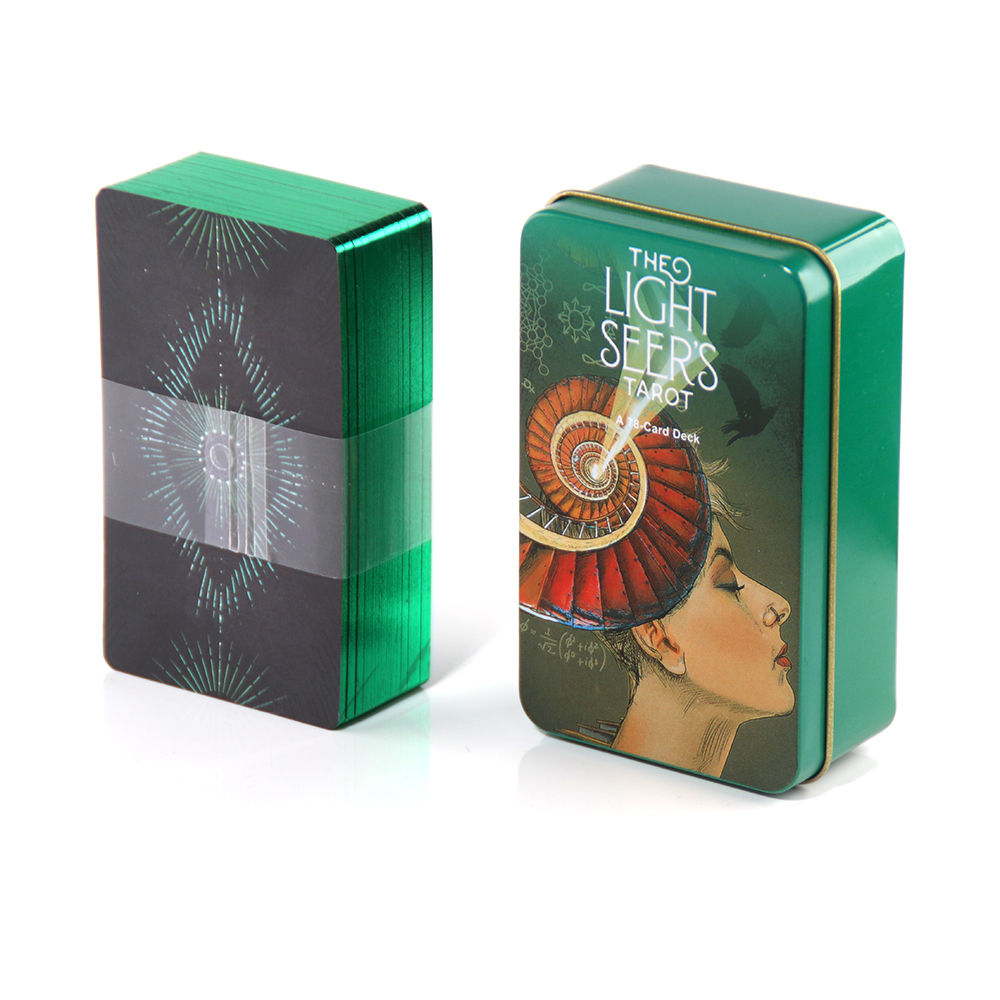 【New Arrivals】【New Arrivals】Heaven & Earth Tarot in a Tin Metal Box ...